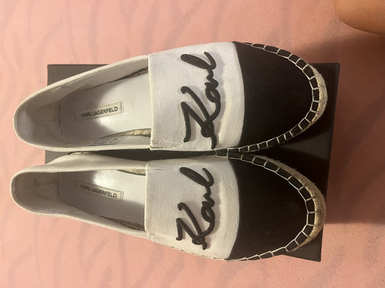 Karl Lagerfeld espadrile