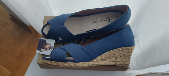 Lusso espadrile teget, 42, nove