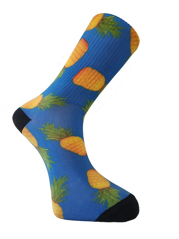 SOCKS BMD Čarape art.4686 Ananas plave