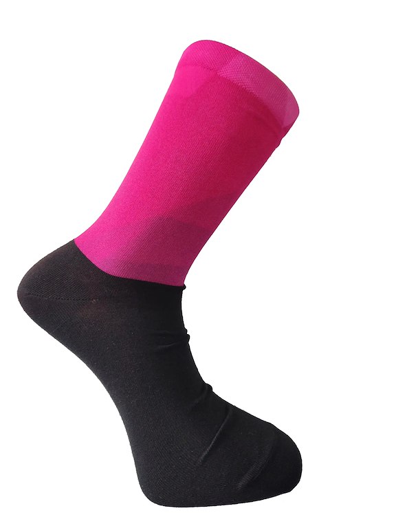 SOCKS BMD Čarape art.4730 roze-crne