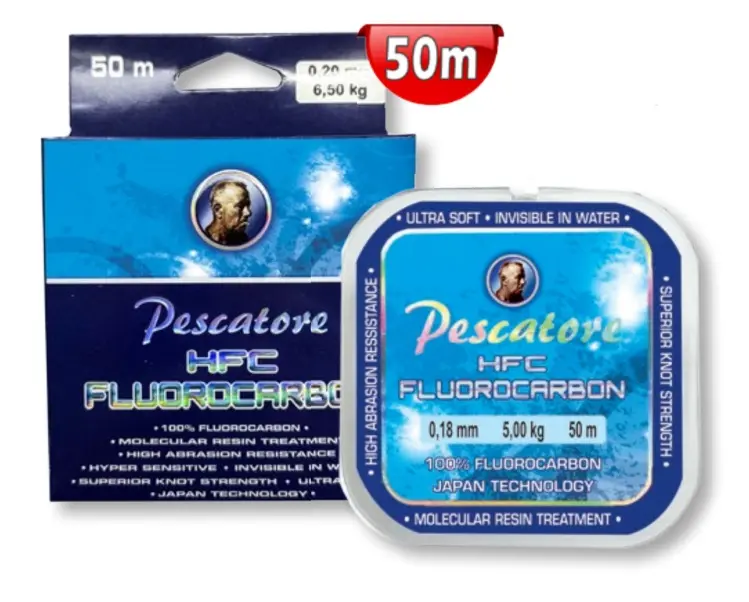 Pescatore Najlon HFC Fluorocarbon, 50m, 26mm