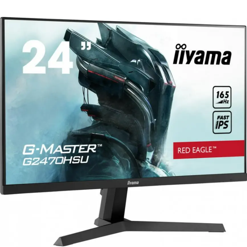 IIYAMA Monitor 24 G2470HSU 1920x1080/Full HD/IPS/0.8ms/165Hz/HDMI/USB x2/DP