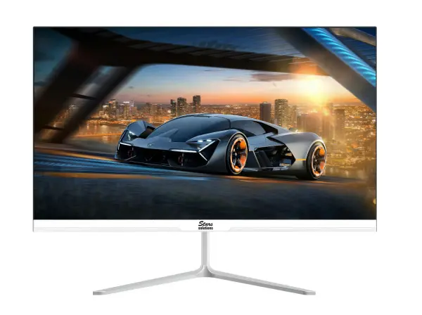 STARS SOLUTION Monitor 27'' F4 IPS 1920x1080/IPS/75hz/250cd/5ms/VGA/HDMI/Frameless/Bela