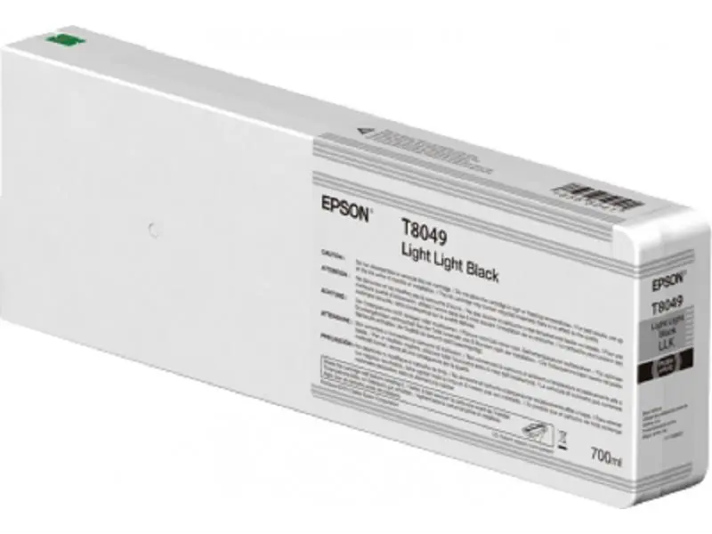 EPSON T804900 Ink Kertridž Singlepack Light Black UltraChrome HDX/HD 700ml, Beli