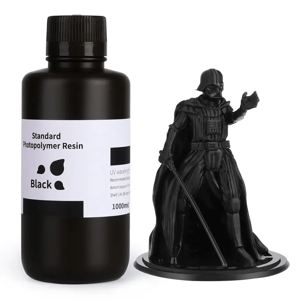 ELEGOO Smola za 3D štampač Standard Resin 1kg - Black crna