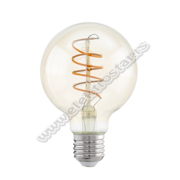 11722/110075 LED 4W E27 G80 SPIRAL 2200K