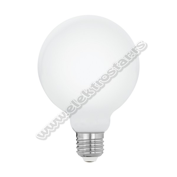 11767/110042 LED 9W E27 G95 MILKY 2700K