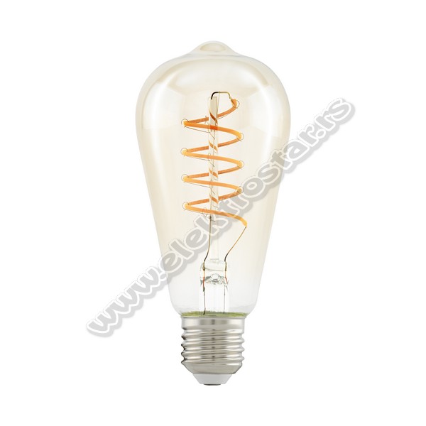 11681/110077 LED 4W E27 ST64 SPIRAL 2200K