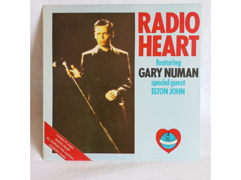 GARY NUMAN SA GRUPOM RADIO HEART!RETKO!KULTNI LP! MINT!