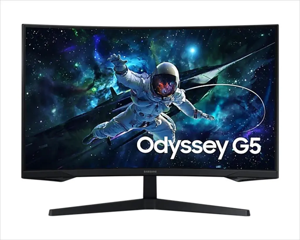 SAMSUNG monitor 32" Odissei G5 G55C zakrivljeni Ls32Cg552Euken, 1Ms, 165Hz, 2560Ks1440