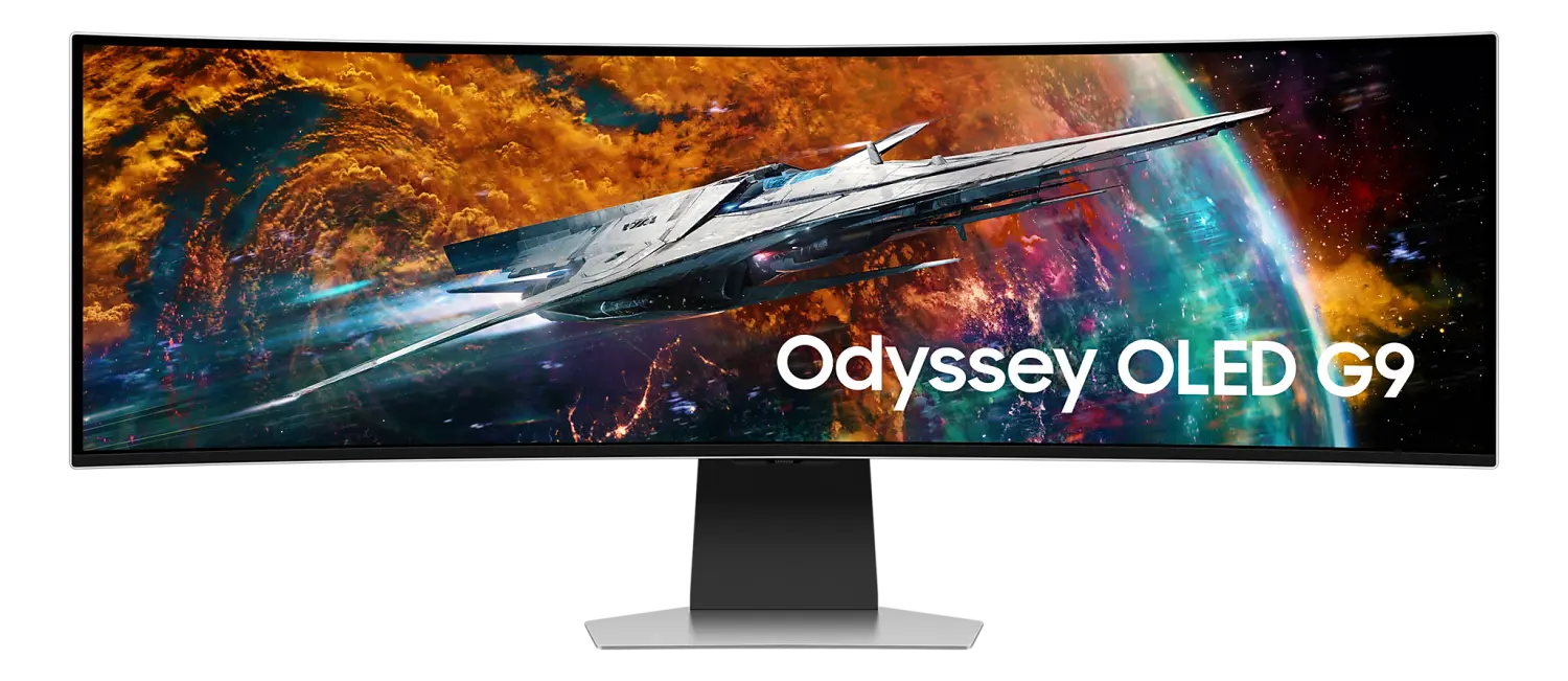 Samsung LS49CG950SUXDU Gaming monitor, 49" OLED, 32:9, Zakrivljen, 5120x1440, GtG, HDMIx2, DP, USB, Sivi