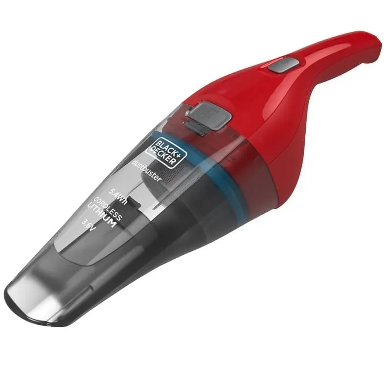 Black & Decker NVC115W Ručni usisivač, Crveno-sivi