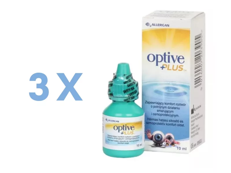 Optive Plus (3 x 10 ml)