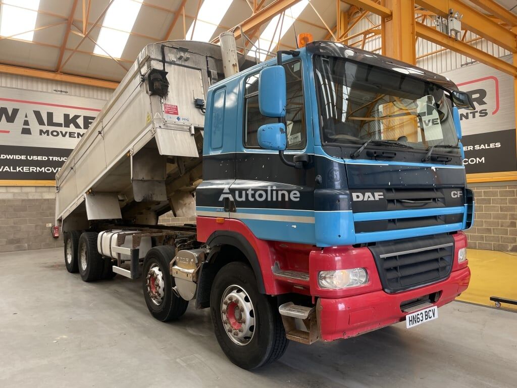 DAF CF85 EURO 5, 8X4 ALUMINIUM INSULATED TIPPER – 2013 – HN63 BCV kiper