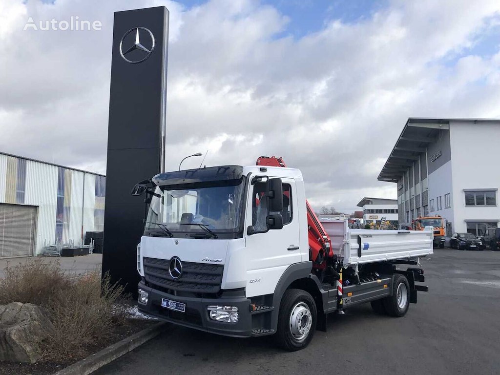 Mercedes-Benz Atego 1224 KK Kipper+Kran+Funk+Greifersteuerung kiper