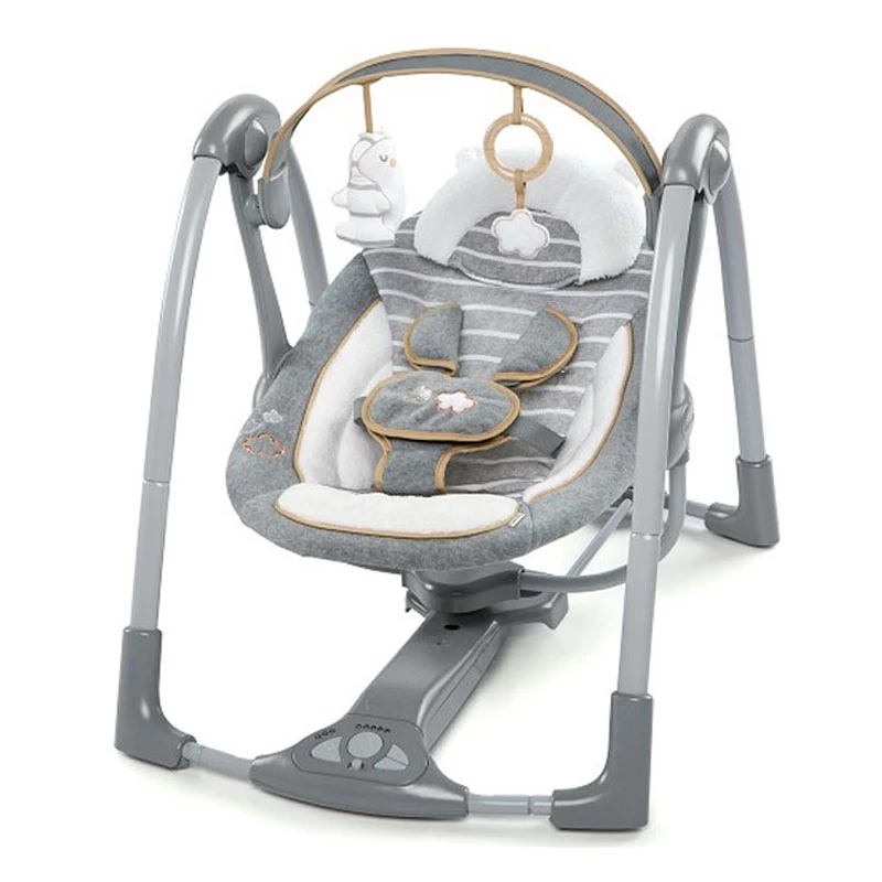 Kids II luljaška Ingenuity Swing 'n Go Portable Bella Teddy, 0-9kg