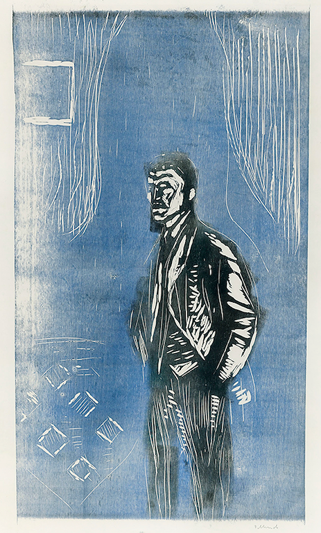 Self-Portrait in Moonlight (1904-1906)