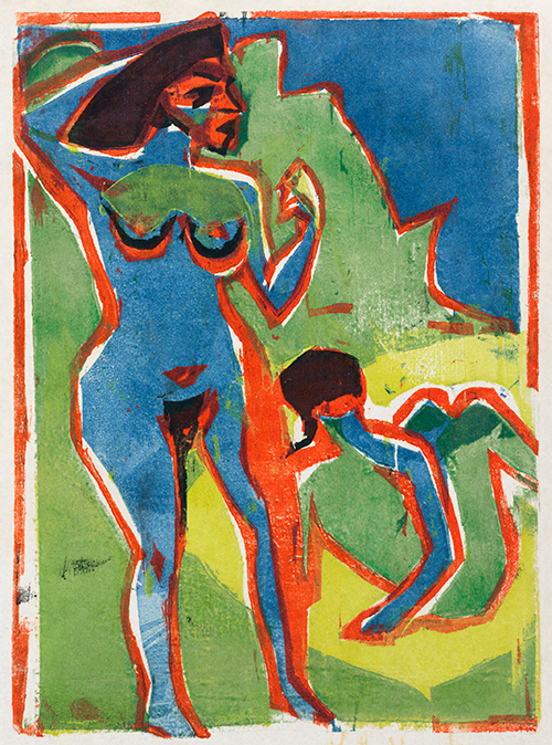 Bathing Women - Moritzburg (1910)
