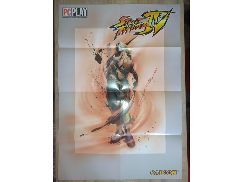 Veliki poster Street Fighter 4 / Devil May Cry 4