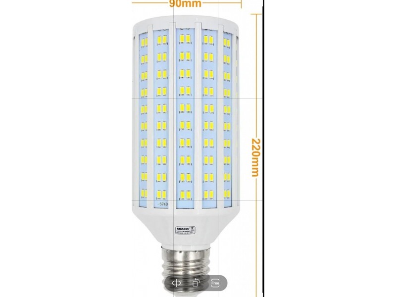 MENGS E40 LED kukurzna Sijalica 6500K,4400LM