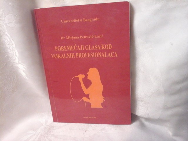 Poremećaji glasa kod voklanih profesionalaca Mirjana