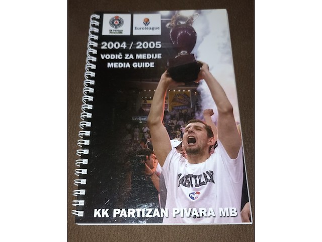 KK Partizan Vodic za medije - Media guide 2004/05!