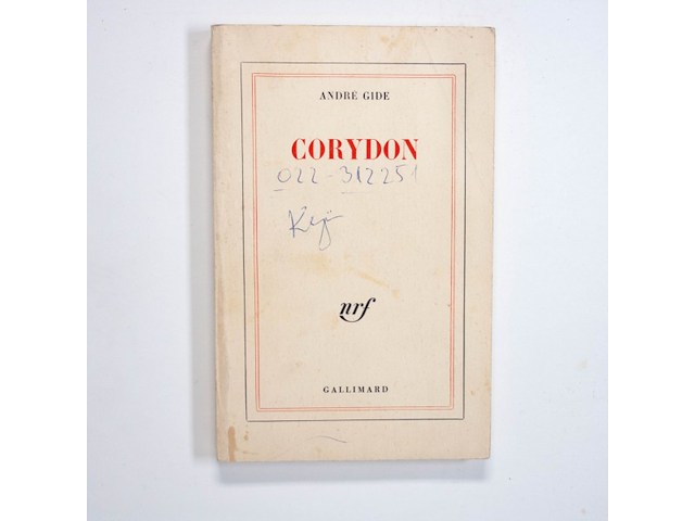 Corydon, Andre Gide