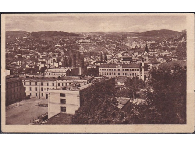 Kraljevina Jugoslavija 1927 Sarajevo razglednica