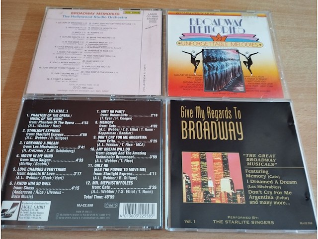 Broadway Memories+Regards to Broadway