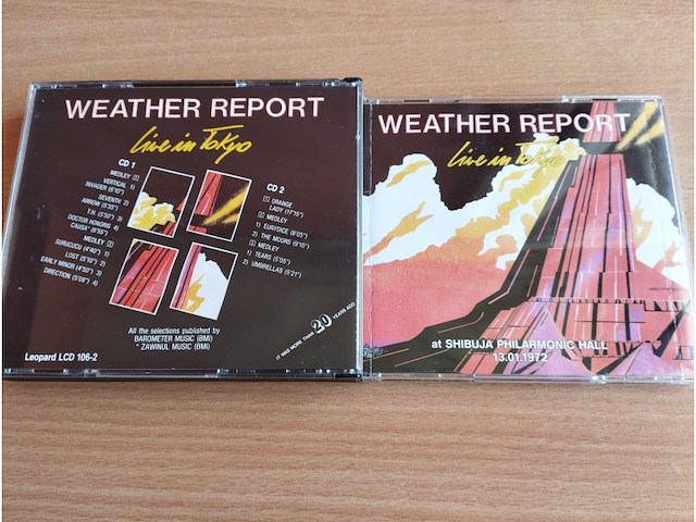 Weather Report - Live in Tokyo 1972