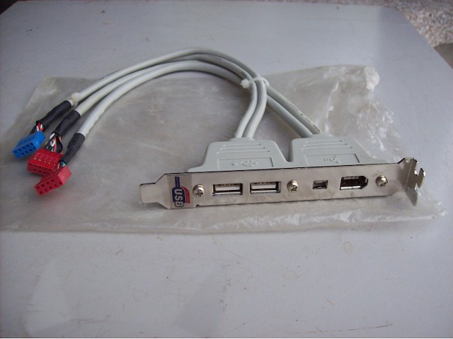 2 x usb + 2 x 1394 dodatni port za kuciste,novo