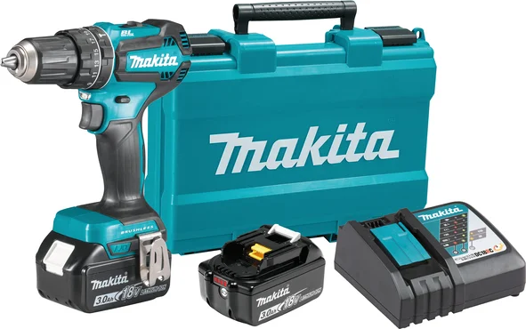 Makita Akumulatorska bušilica čekic´a 18V, 13mm, 2sp