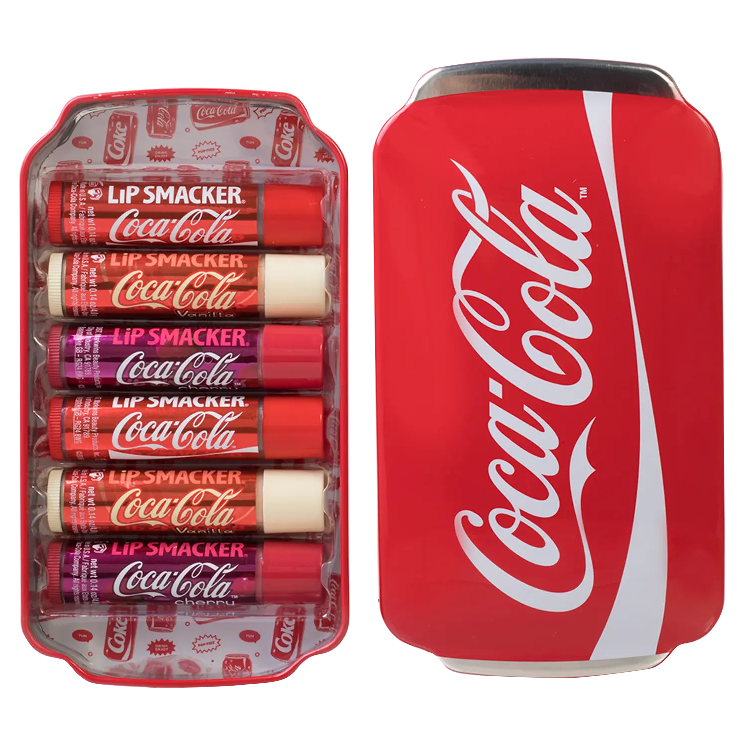 LIP SMACKER Set Balzama za usne, Coca Cola, 6 komada