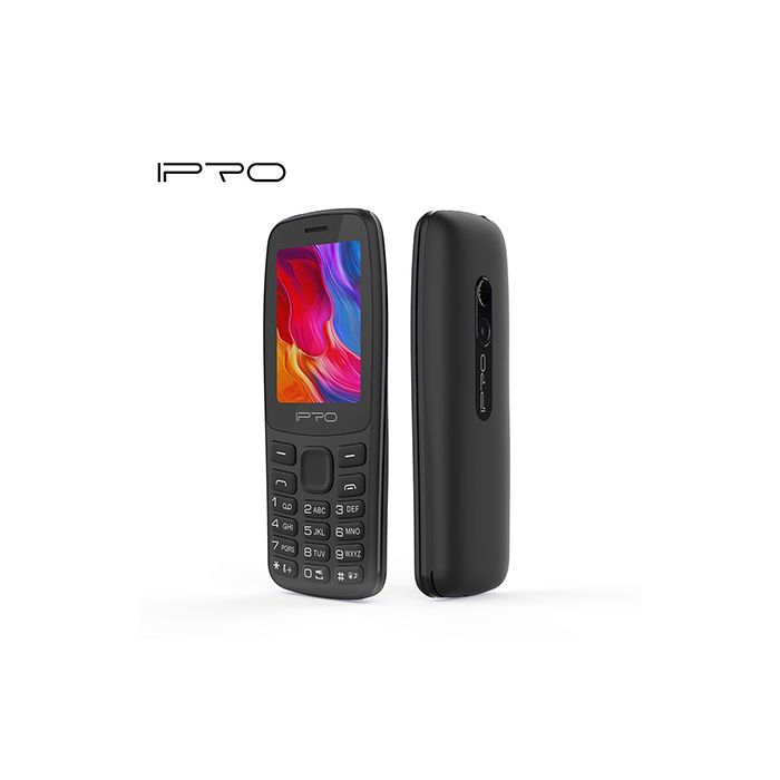 IPRO A25 black Feature mobilni telefon 2G/GSM/DualSIM/1000mAh/32MB/Srpski