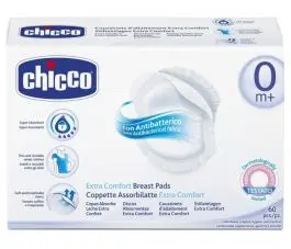 Chicco ulošci za grudi 60 komada, beli