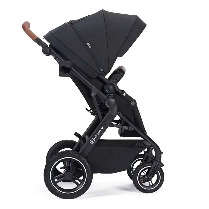 Kinderkraft Kolica za bebe 3u1 B-Tour Pro, Crna