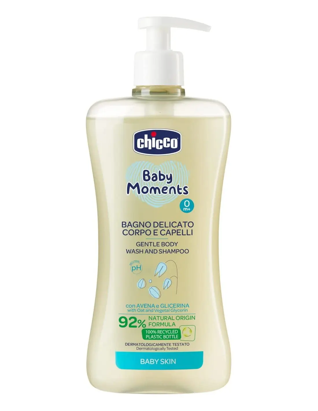 CHICCO Šampon za kupanje bebi sa zobom 500ml