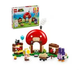 Lego Toi Cube Super Mario Nabbit u Toad's Shop Ekpansion Set 7g+, šareno