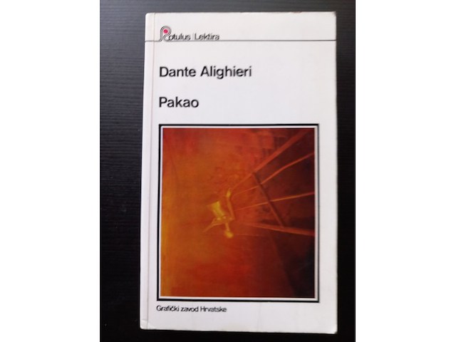 Dante Alighieri - Pakao