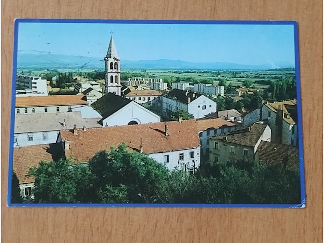 Sinj - Hrvatska - Putovala 1989.g -