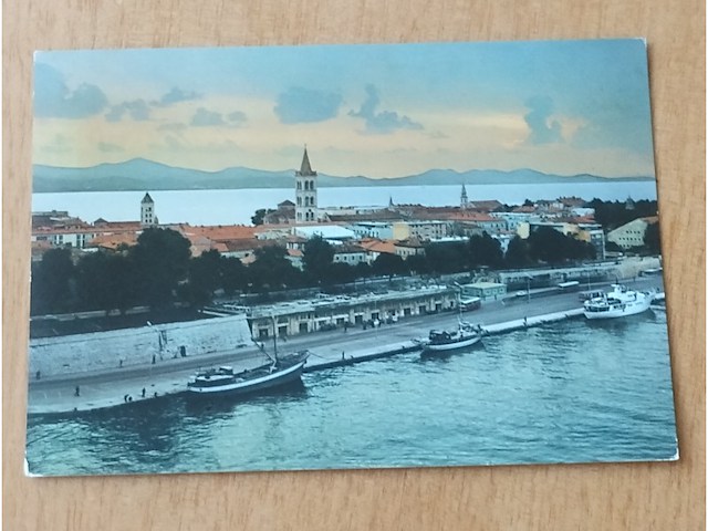 Zadar - Brodovi - Hrvatska - Putovala 1968.g -