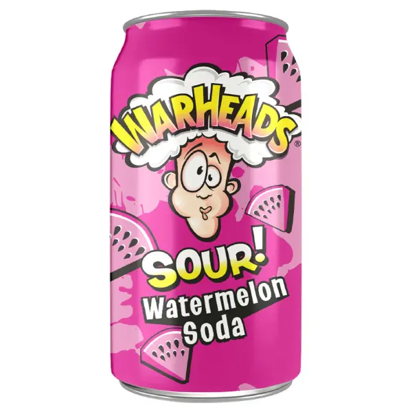 Warheads Watermelon Soda, 330ml