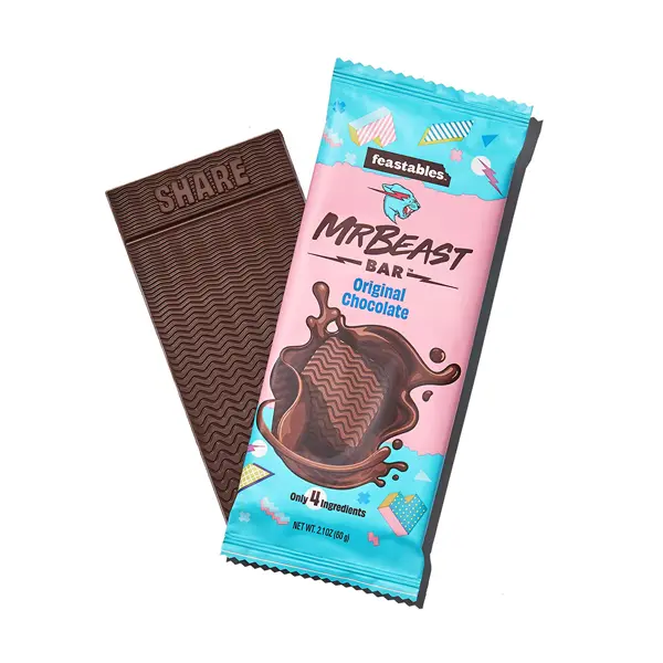 MR BEAST Feastables Original Čokolada, 60g