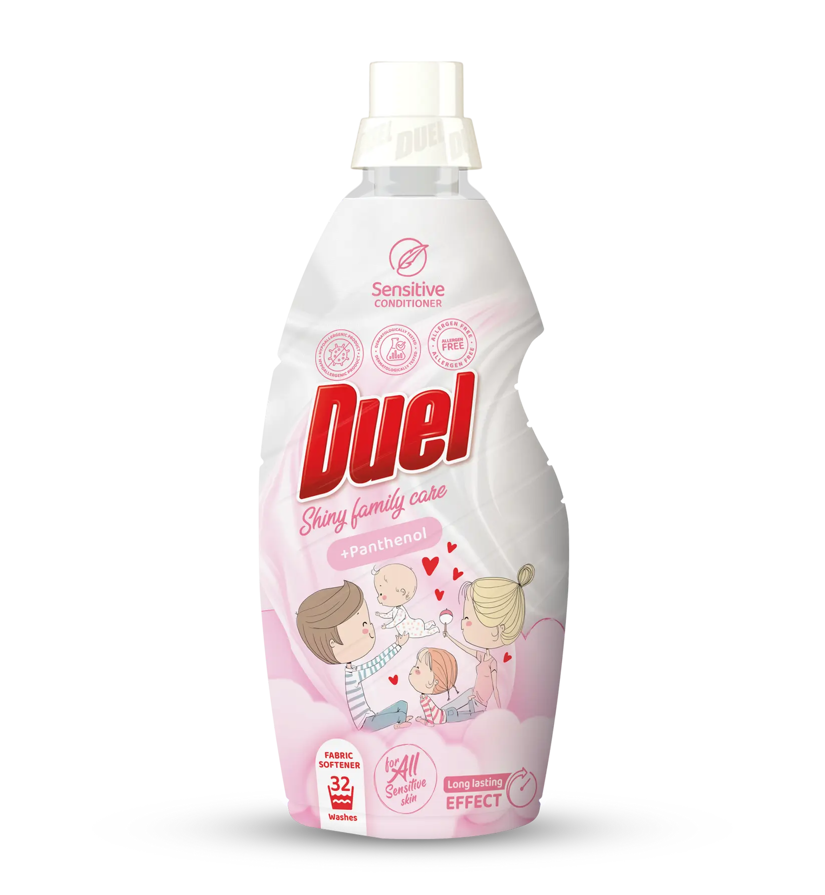 DUEL Omekšivač za veš Shiny family care, 800 ml