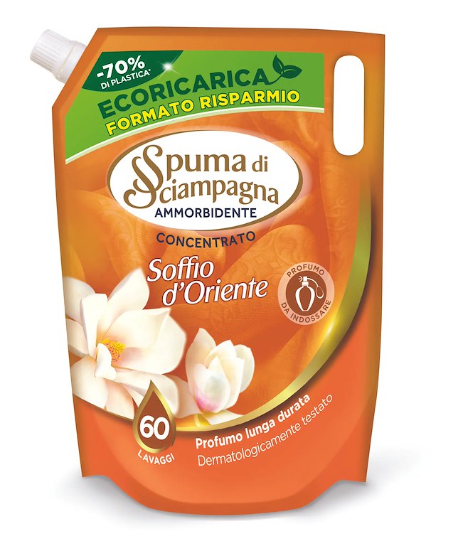 Spuma di Sciampagna Omekčivač, Soffio D'oriente, 1200ml