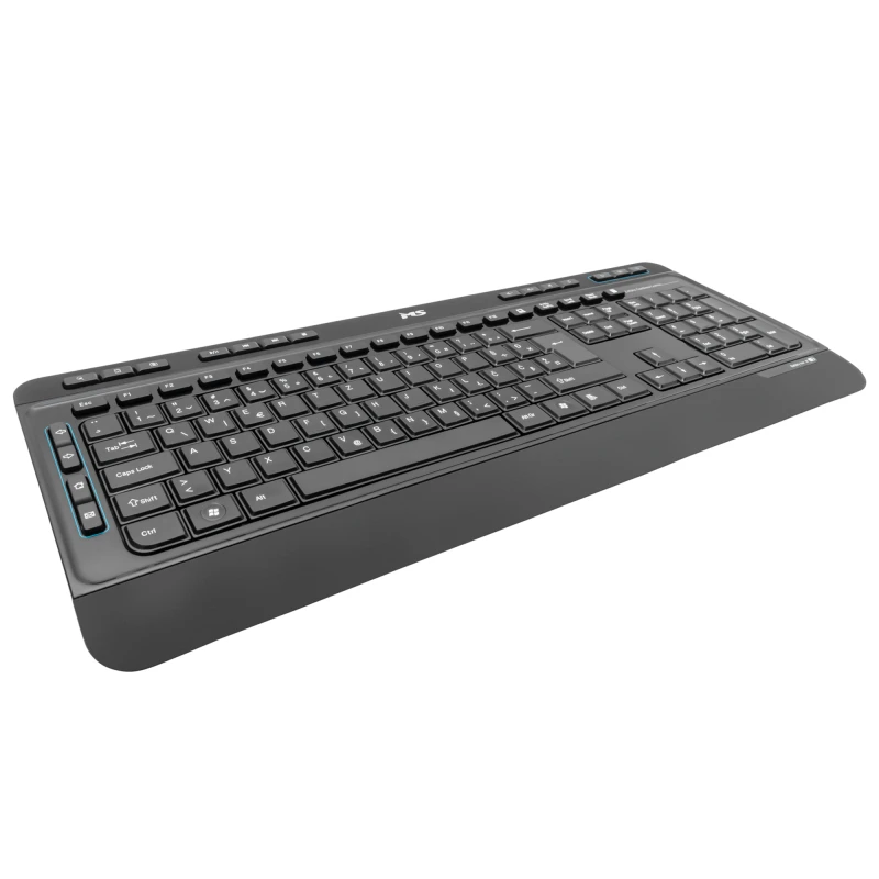 MS ALPHA M500 bežična tastatura crna