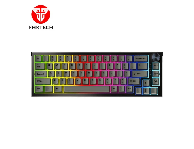 Fantech MK858 Maxfit67 mehanička gejmerska tastatura crna (white switch)