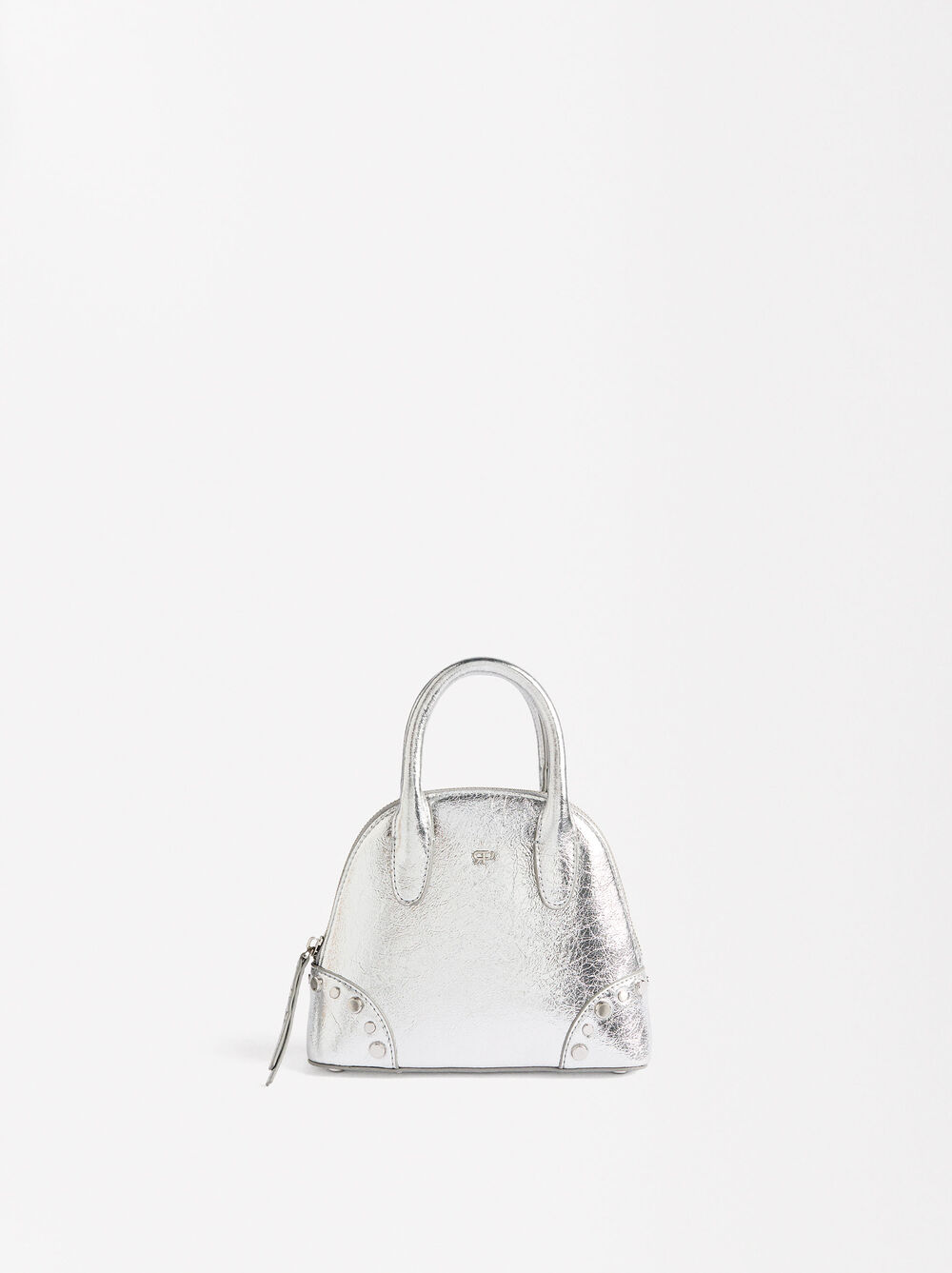 Metallic Tote Mini Bag