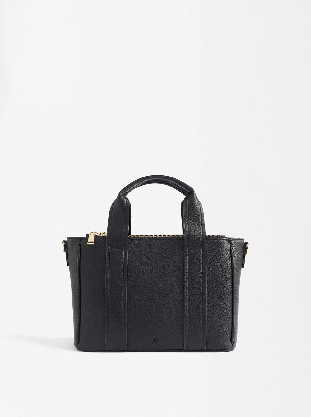 Textured Basic Tote Bag