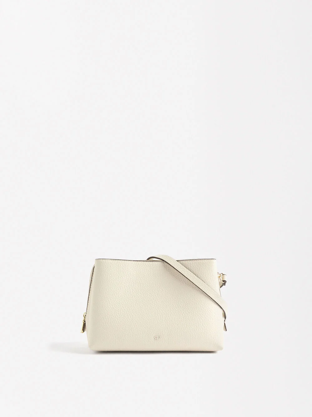 Textured Basic Crossbody Bag